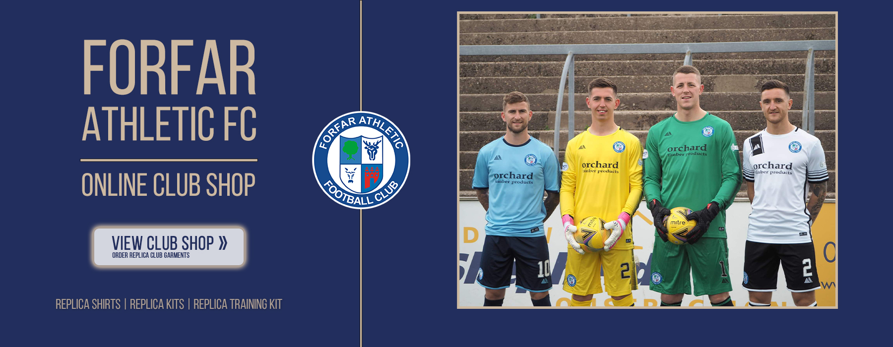 Forfar Athletic Club Shop